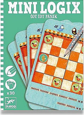 Djeco Mini Logix Slepice panikaří - Zbozi.cz