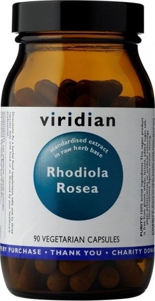 Viridian Rhodiola Rosea 90 cps. od 499 Kč - Zbozi.cz