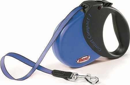Flexi Comfort Compact 1 S 5 m/15 kg pásek, modré od 299 Kč - Zbozi.cz