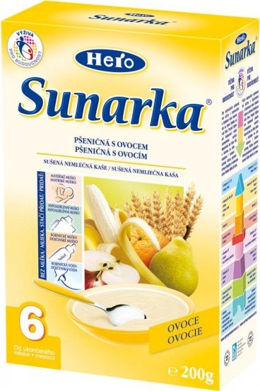 Sunar Pšeničná s ovocem 200 g - Zbozi.cz