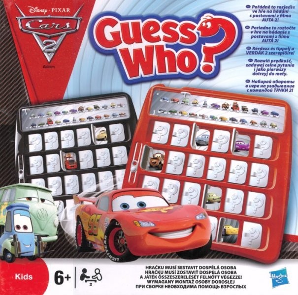 Hasbro Hádej kdo? Cars 2 - Zbozi.cz