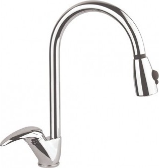 SAPHO KITCHEN 5507S Dřezová baterie se sklopnou výtokovou hubicí - Zbozi.cz