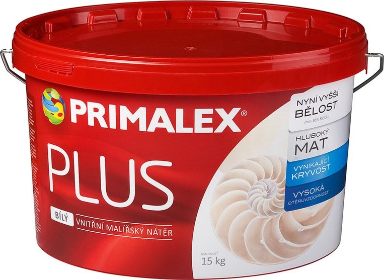 Primalex Plus bílá 4 kg od 256 Kč - Zbozi.cz