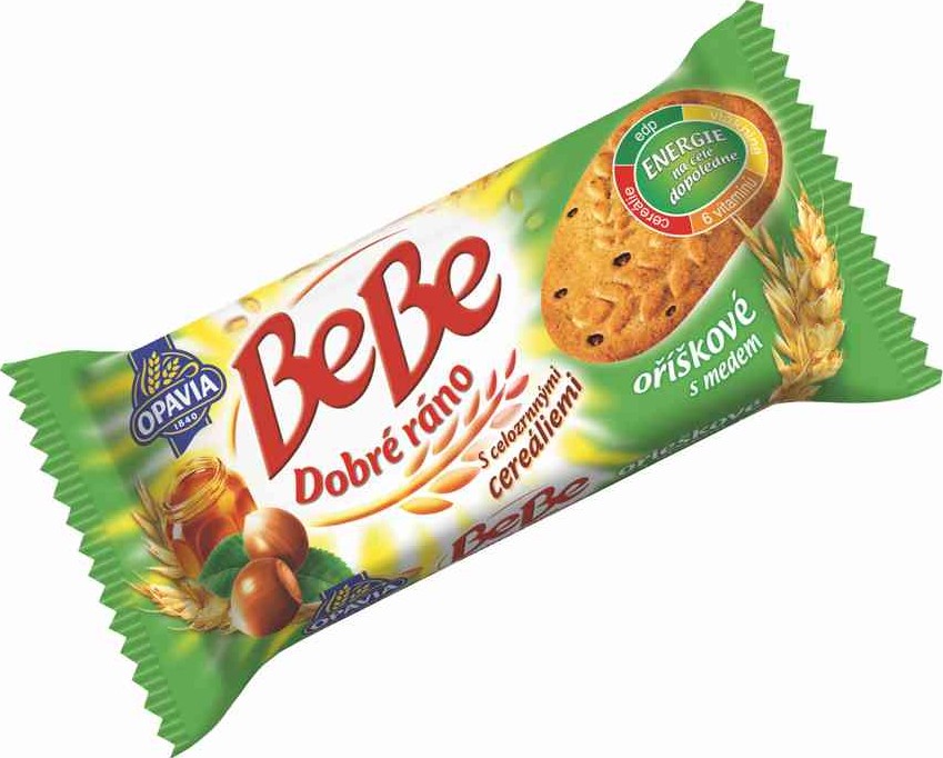 Opavia BeBe Dobré ráno oříšek s medem 50 g od 12 Kč - Zbozi.cz