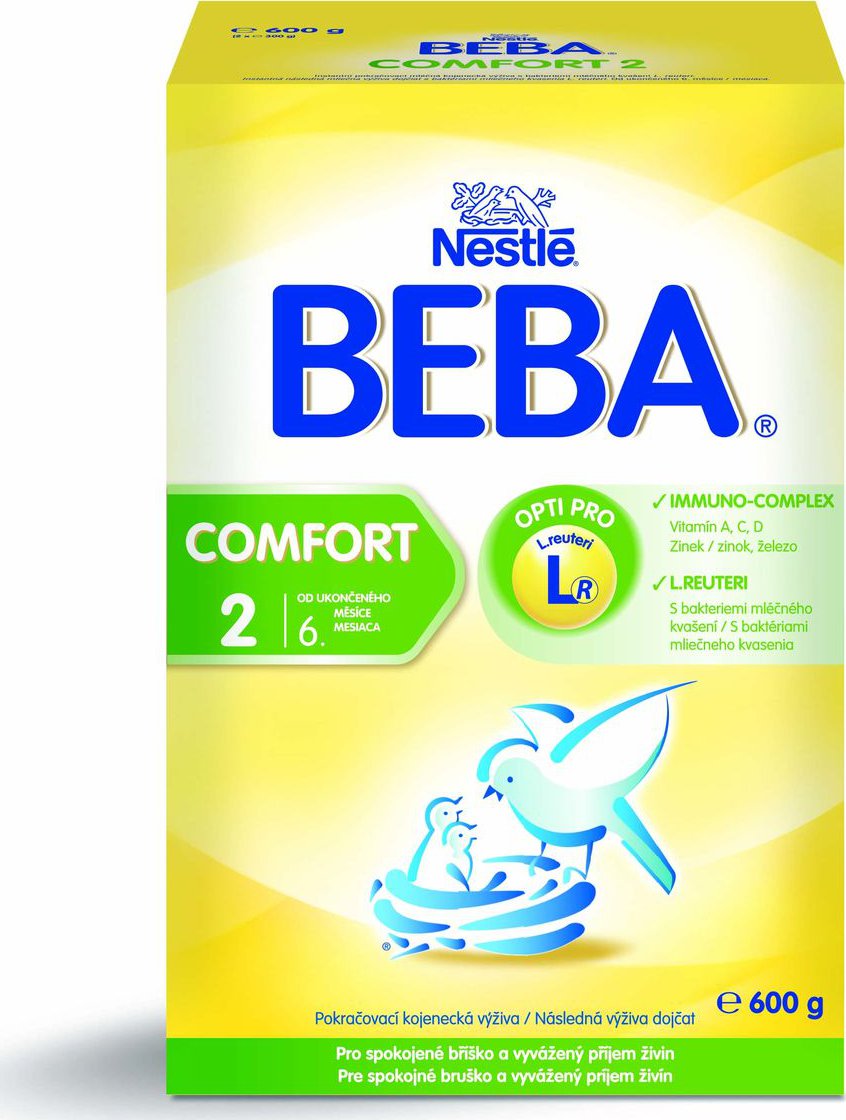 Nestlé Beba Comfort 2 6 x 600 g - Zbozi.cz