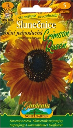 Nohel Garden Crimson Queen Slunečnice roční jednoduchá 15 ks - Zbozi.cz