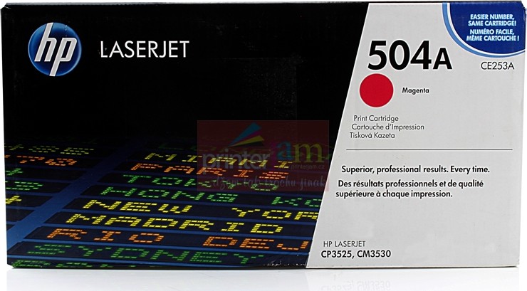 Originální HP CE253A No.504A od 1 996 Kč - Zbozi.cz