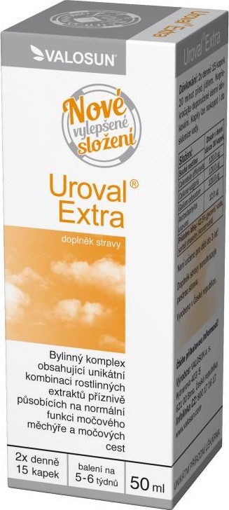 Valosun Uroval Extra 50 ml - Zbozi.cz