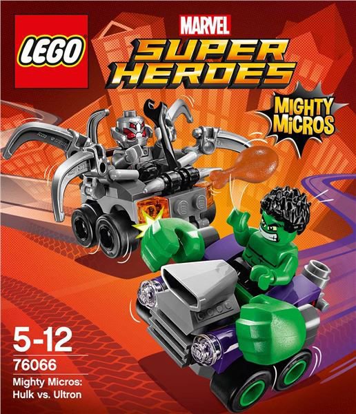 LEGO Super Heroes 76066 Mighty Micros: Hulk vs. Ultron - Zbozi.cz