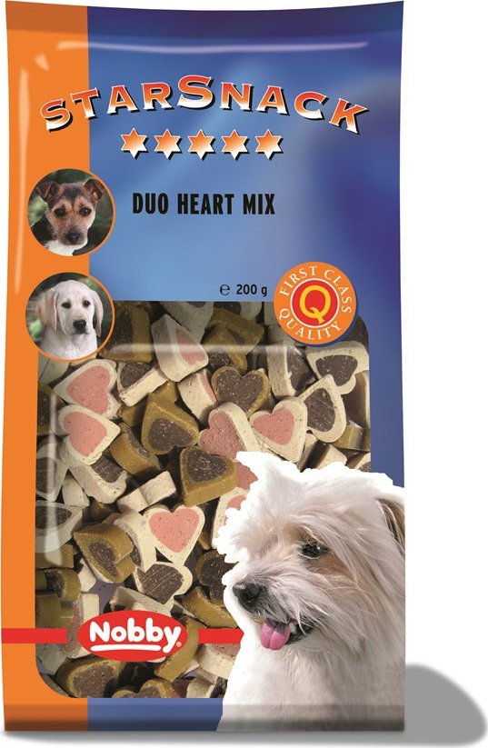 Nobby StarSnack Duo Heart Mix od 44 Kč - Zbozi.cz