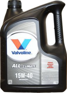Valvoline All Clomate 15W40 4 L od 587 Kč - Zbozi.cz