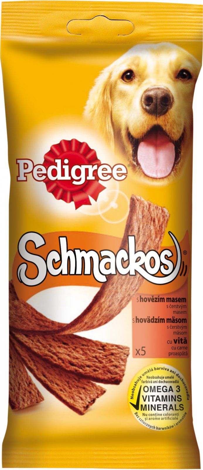 Pedigree Schmakos hovězí 43 g od 15 Kč - Zbozi.cz